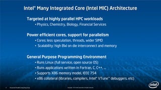 Intel Xeon Phi Hotchips Architecture Presentation | PDF