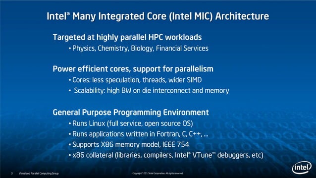 Intel Xeon Phi Hotchips Architecture Presentation | PPT