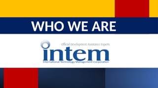INTEM Philippines CORPORATE PROFILE 2024 | PPTX