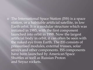 INTERNATIONAL SPACE STATION | PPTX