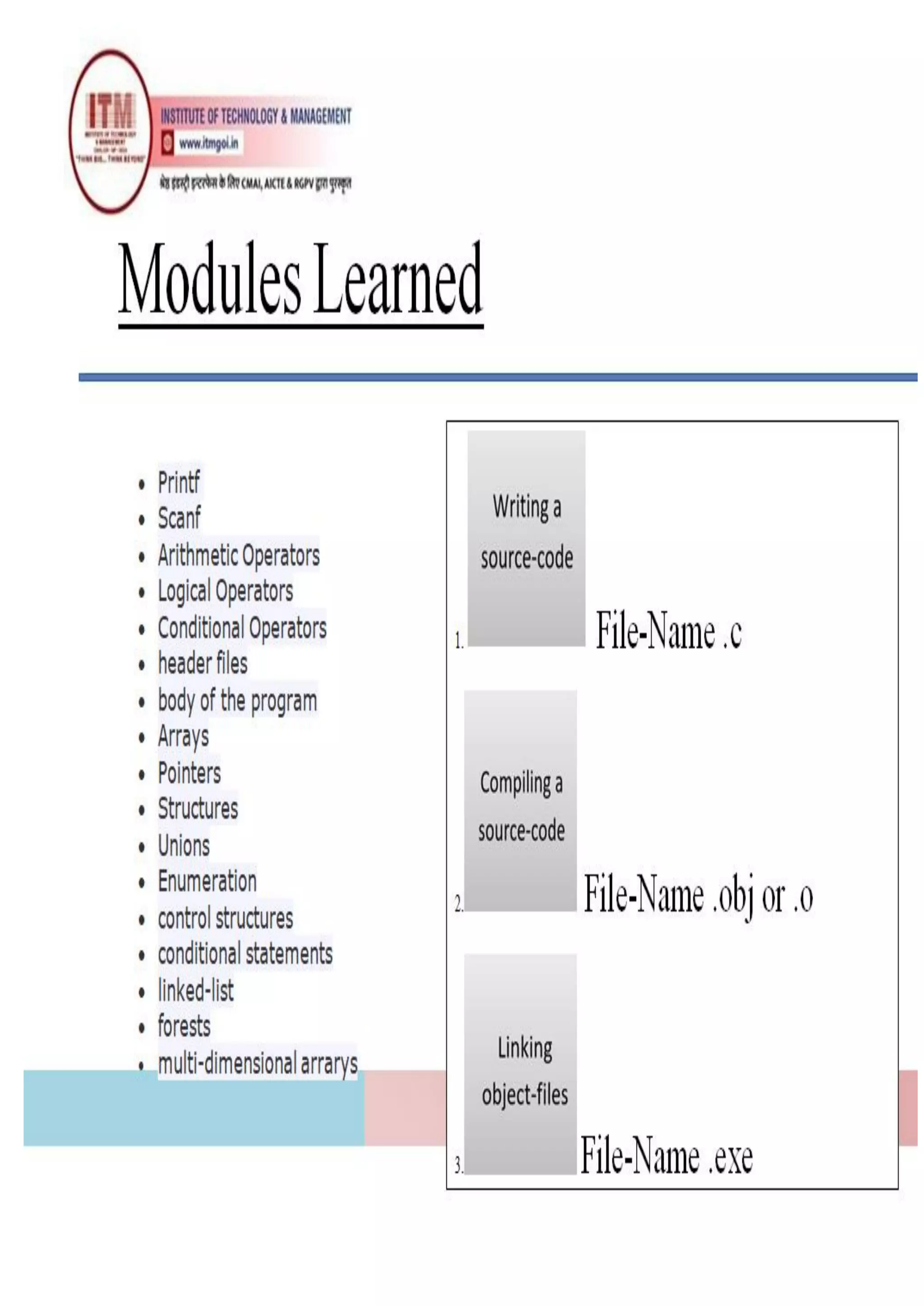 internship file on c language | PDF