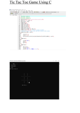 internship file on c language | PDF | Programming Languages | Computing