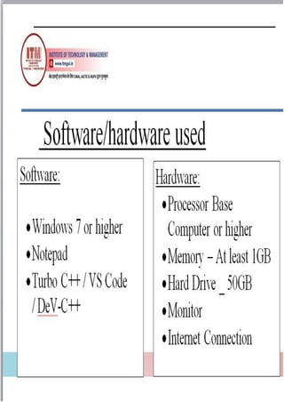 internship file on c language | PDF | Programming Languages | Computing