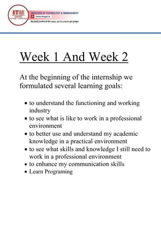 internship file on c language | PDF | Programming Languages | Computing