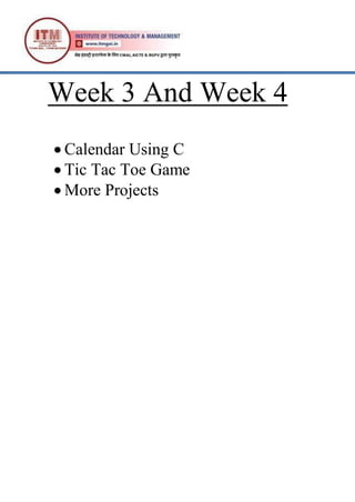 internship file on c language | PDF | Programming Languages | Computing