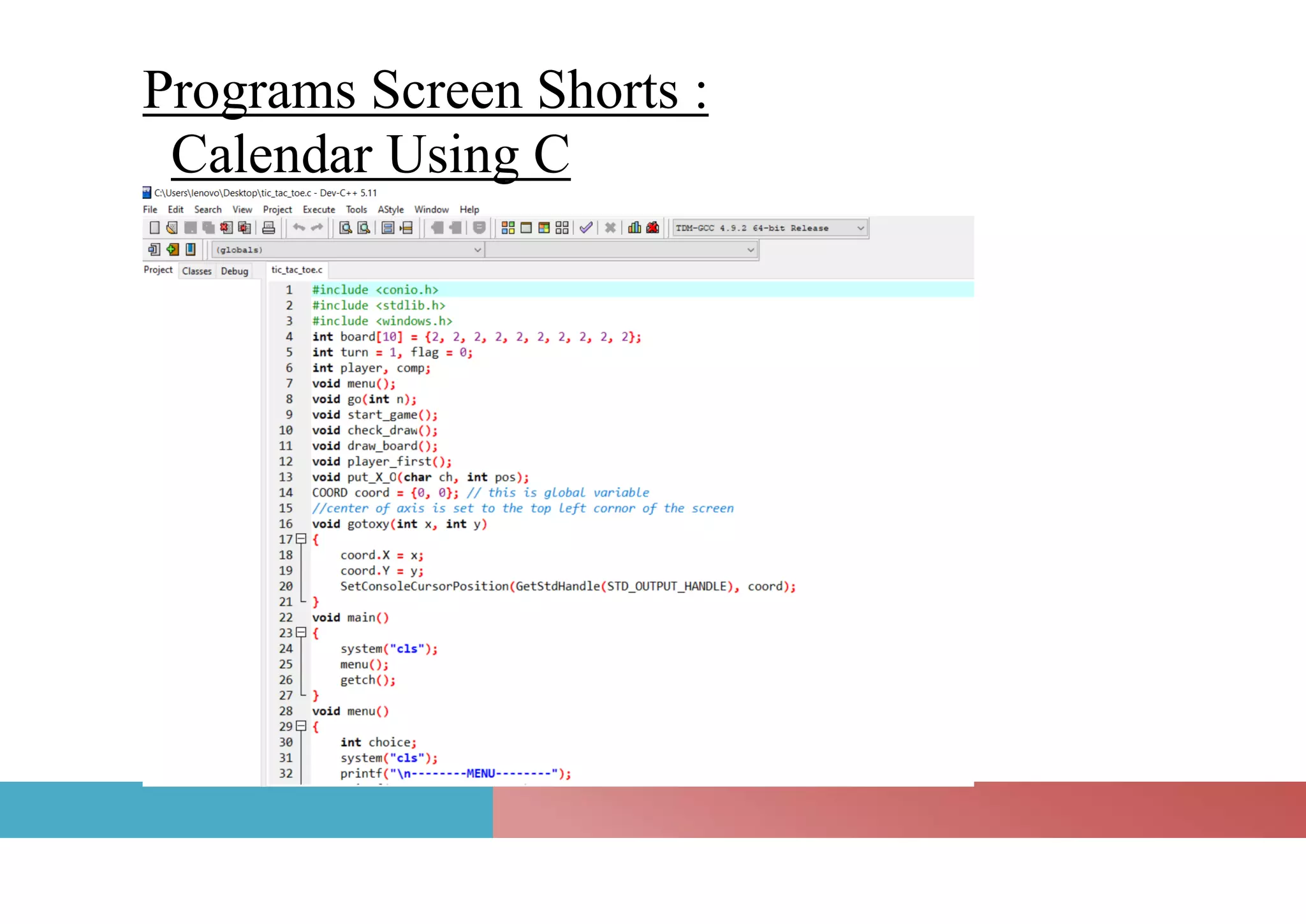 internship ppt on c language | PDF | Programming Languages | Computing