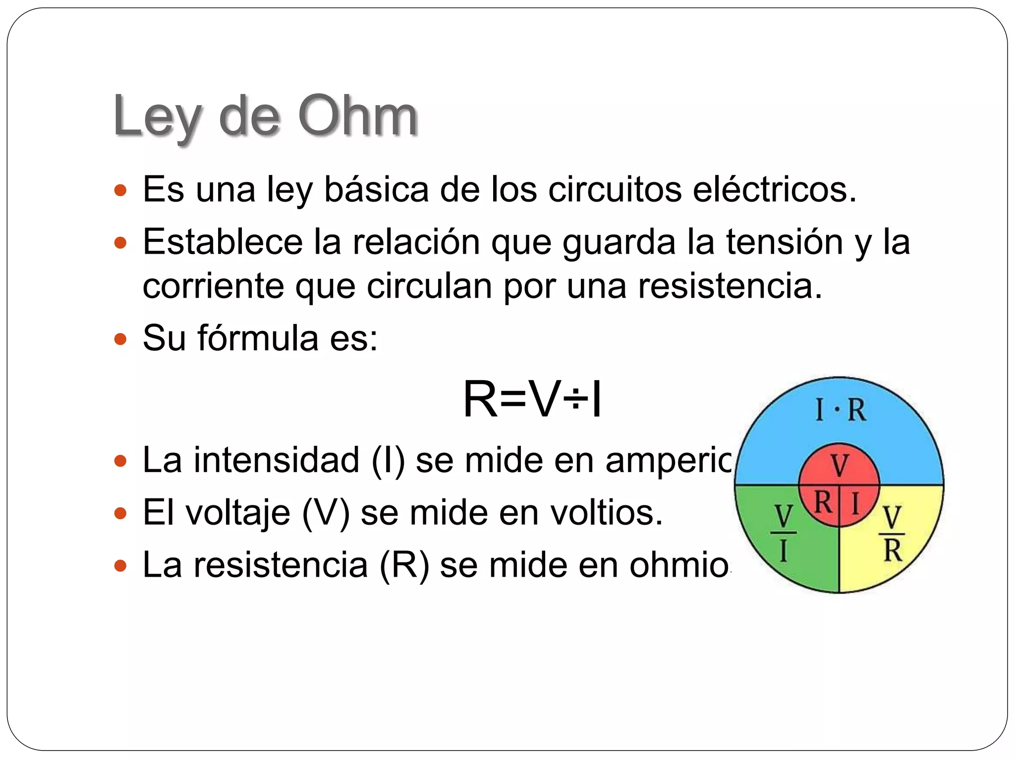 Intensidad de corriente | PPTX | Physics | Science