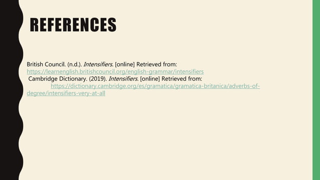 Intensifiers | PPTX