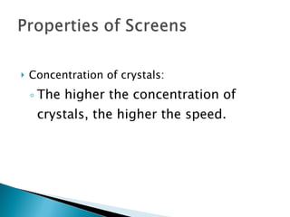 Intensifying screens | PPT