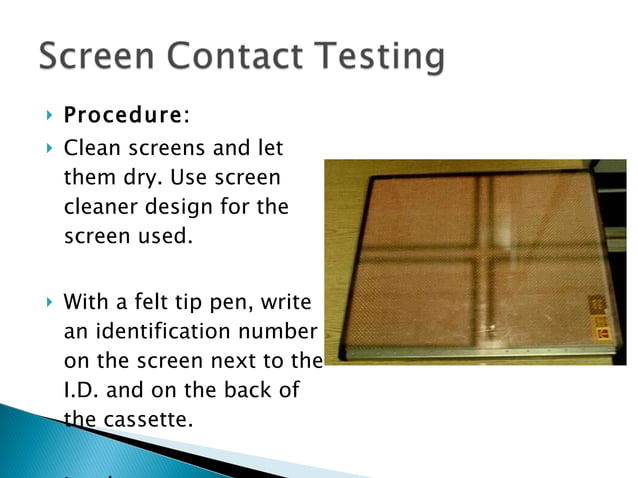 Intensifying screens | PPT