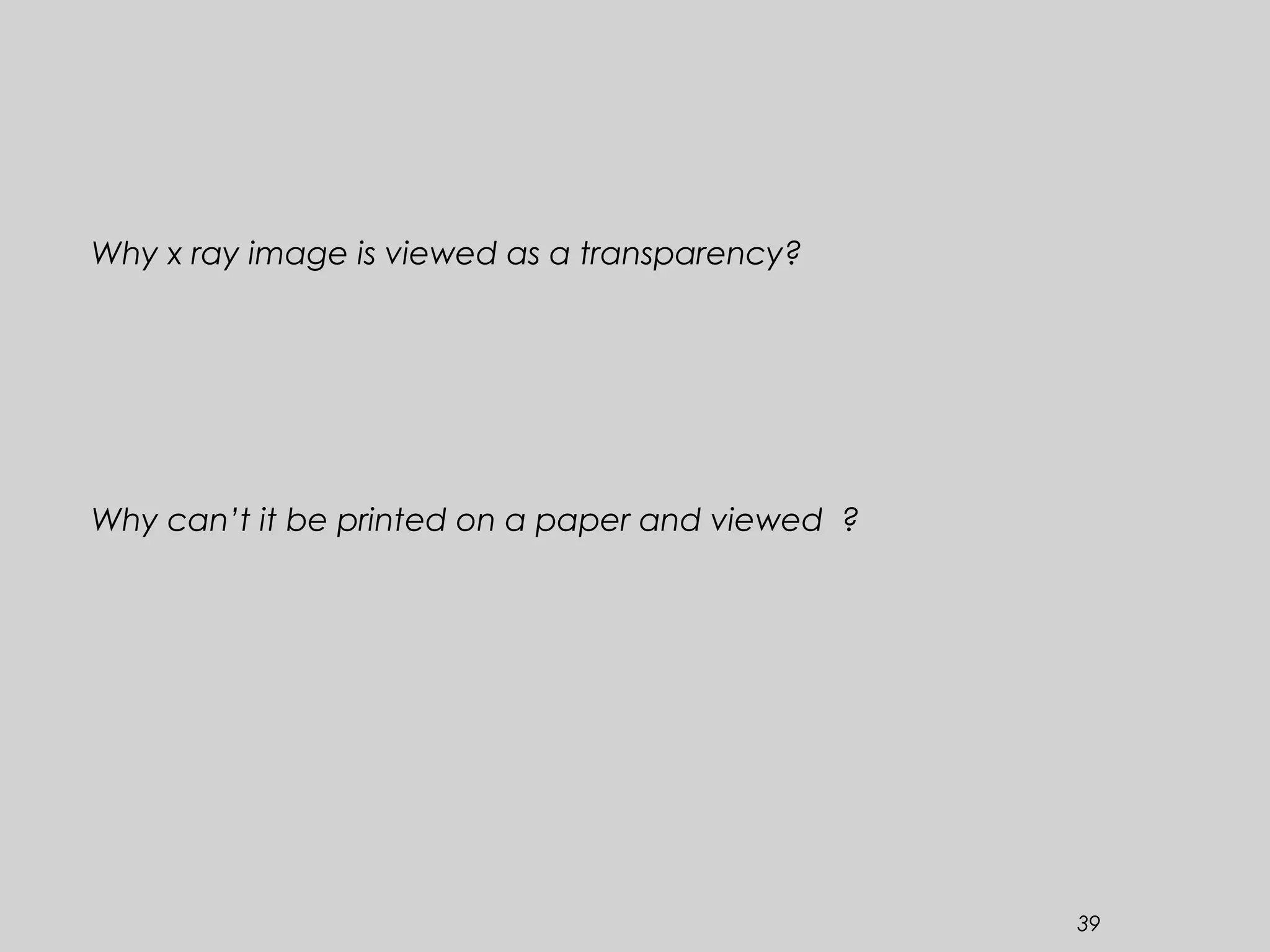 Intensifying screens & films | PPT