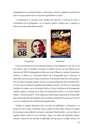Intensionalidad persuasiva del lenguaje de publicidad | PDF