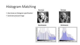 Intensity transformation & histogram processing | PPTX