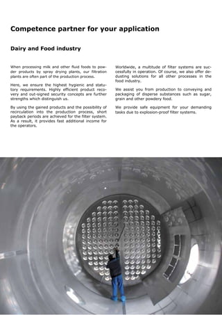 Technology leader for industrial de-dusting | DOC | Indoor ...