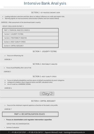 Intensive Bank Analysis | PDF | Business Accounting & Finance | Business