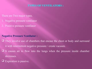 Intensive Care Nursing - Equipments .pptx