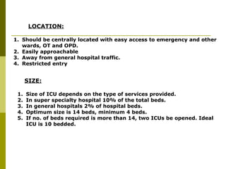 Intensive care services | PPT