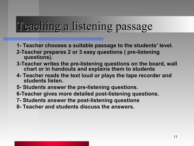Intensive&extensive listening | PPT