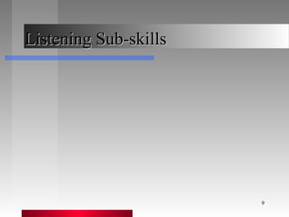 Intensive&extensive listening | PPT