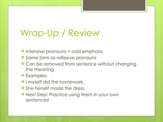 Intensive_Pronouns_Lesson.powerpoint presentation | PPTX