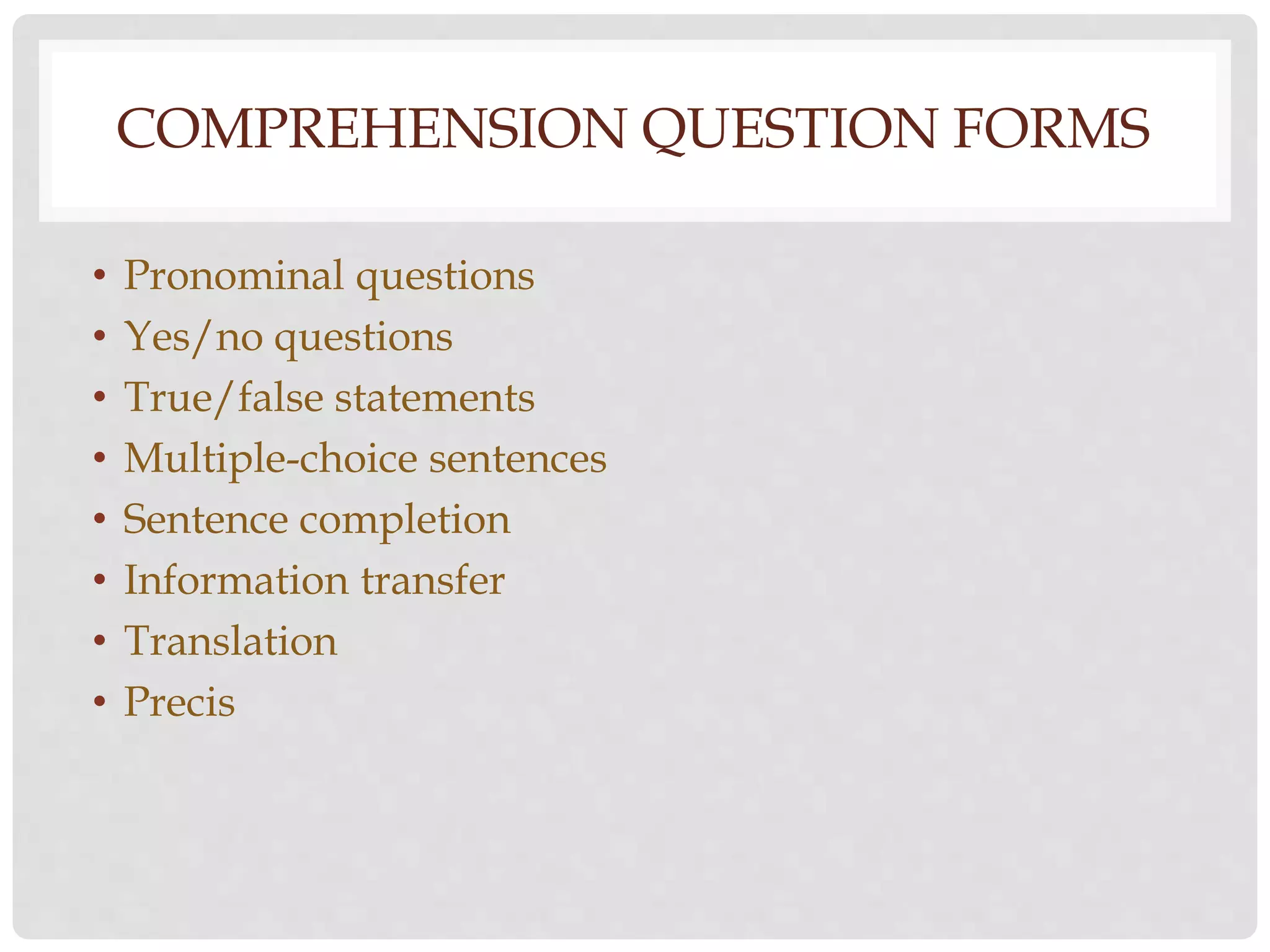 Intensive Reading: Methods and Strategies | PPTX