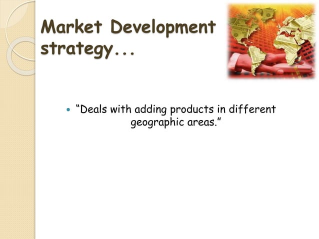 Intensive strategy | PPTX | Sales | Business