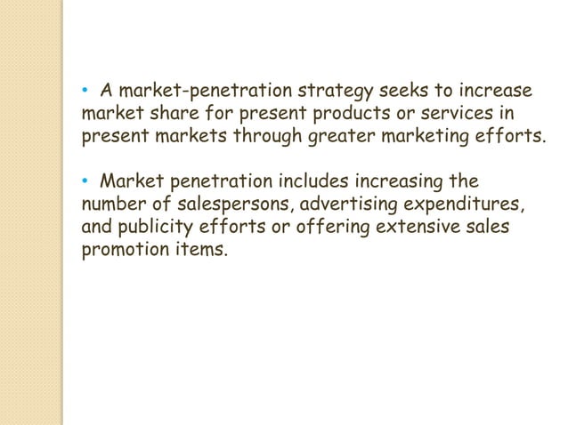 Intensive strategy | PPT