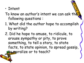 Intent, attitude, and bias | PPT