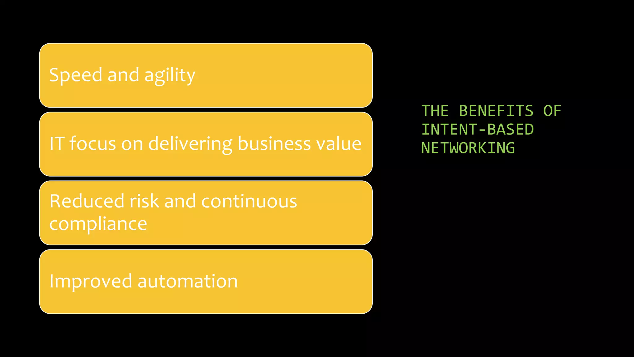 Intent based network | PPTX
