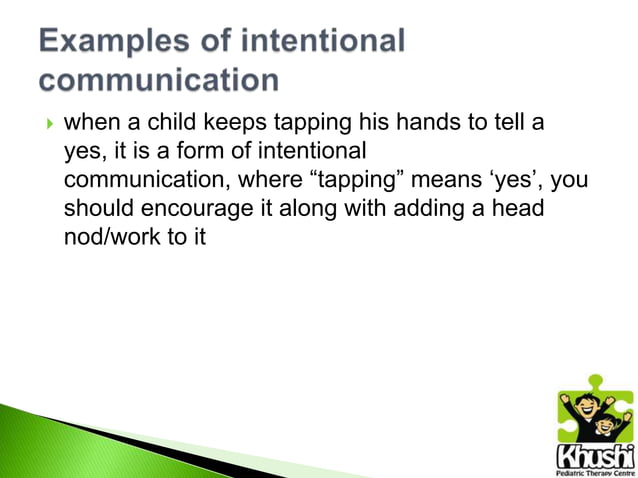 Intentional communication | PPTX | Parenting Babies and Toddlers ...
