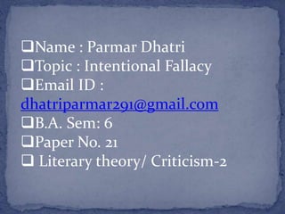Intentional fallacy.pptx