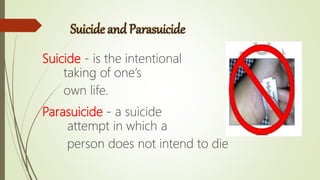 Intentional injuries | PPTX