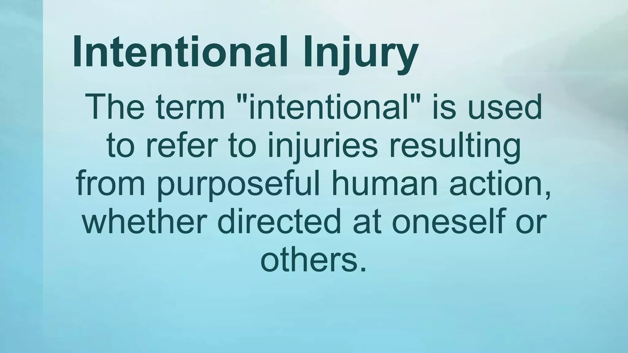 Intentional Injury Prevention, Safety and First Aid.pptx