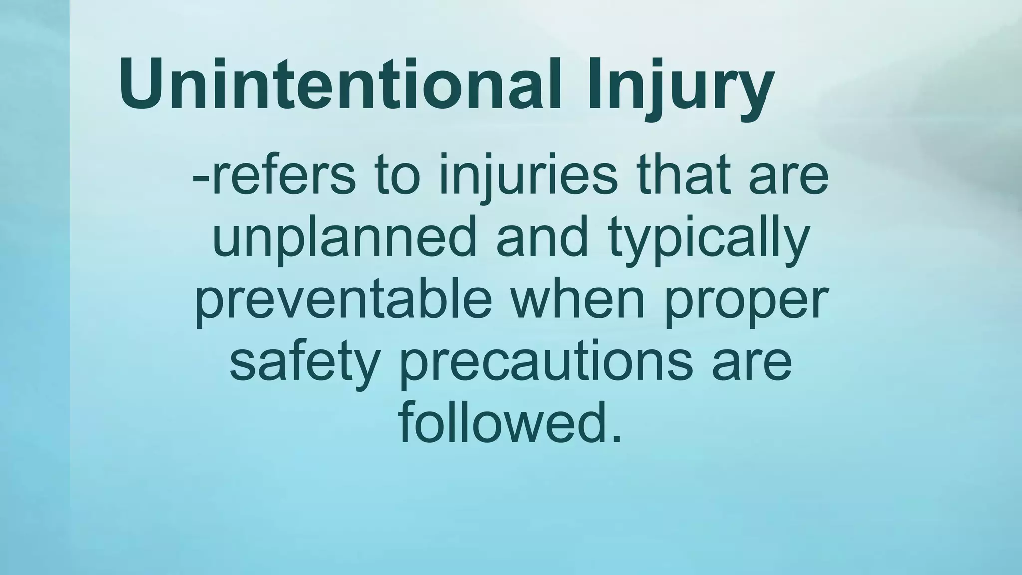 Intentional Injury Prevention, Safety and First Aid.pptx
