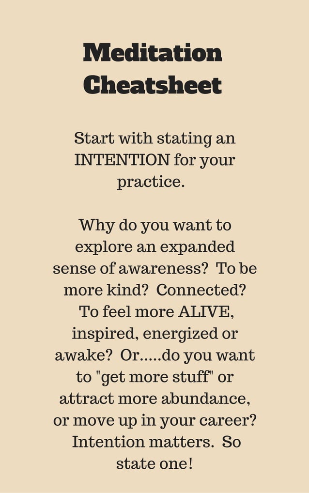 Mindfulness Meditation Made REALLY Easy: A Crash Course in Intention ...