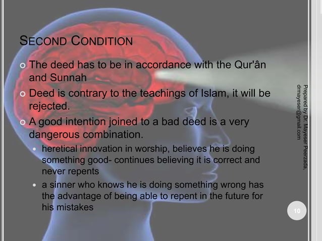 Intentions in Islam.pptx | Islam | Religion & Spirituality