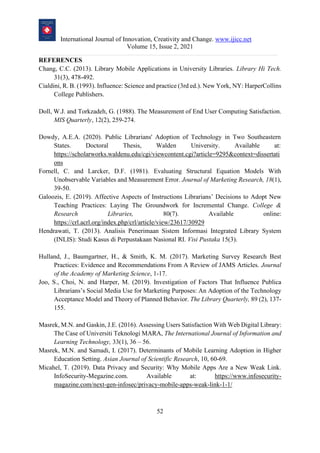 Intention to adopt mobile application services: a study among pakistani acadmic librarians | PDF