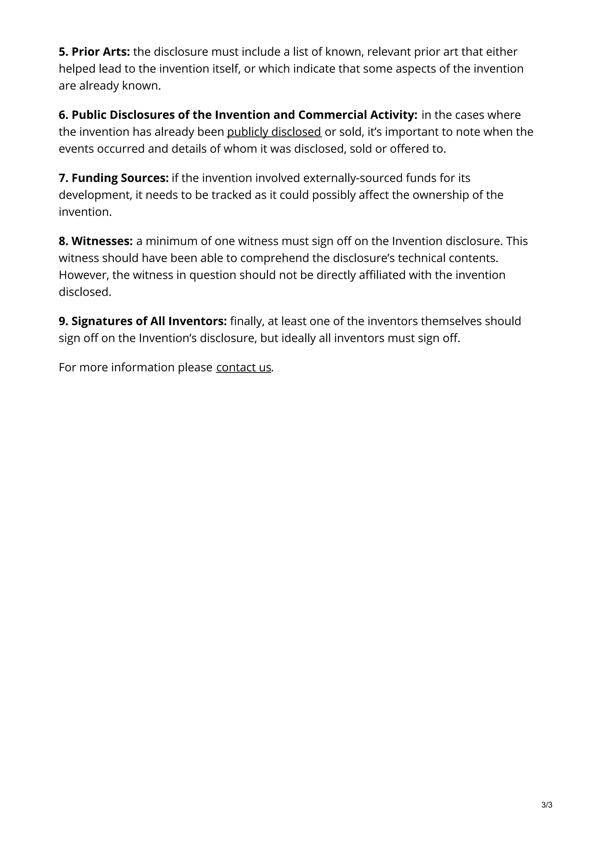 How To Write An Invention Disclosure | PDF