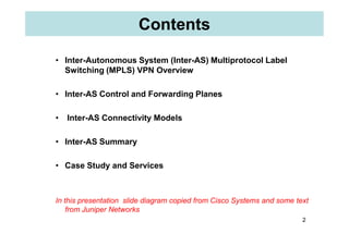 Inter-AS MPLS VPN Deployment | PDF