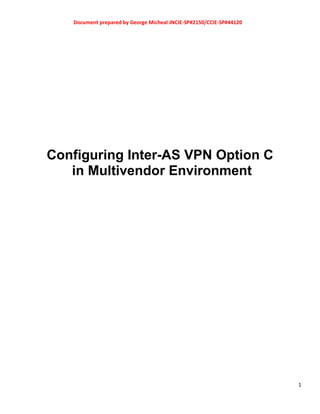 Inter as vpn option c | PDF | Computer Networking | Computing