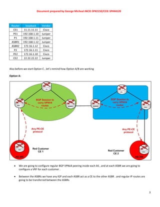 Inter as vpn option c | PDF | Computer Networking | Computing