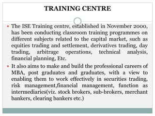 Inter connected stock exchange | PPTX