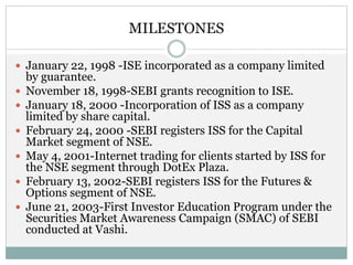 Inter connected stock exchange | PPTX