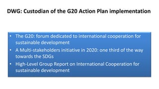 The Way Forward on International Co-operation | PPT