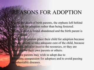 Inter Country Adoption | PPTX