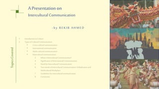 Intercultural Communication | PPTX