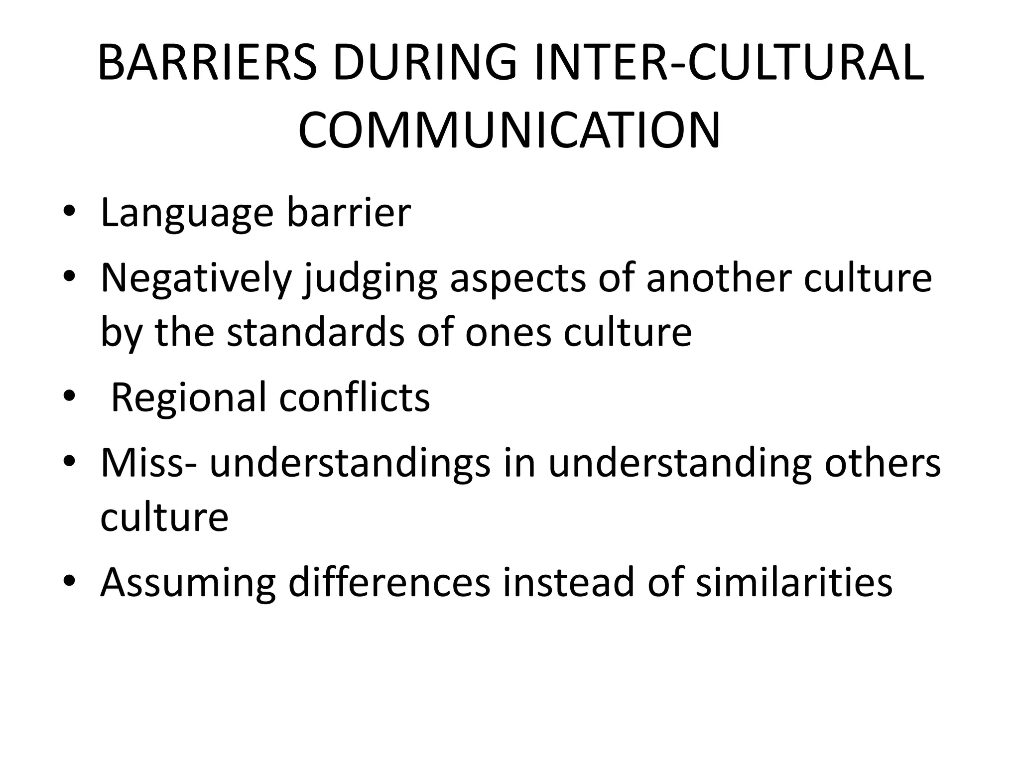 Inter cultural communication | PPTX
