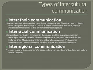 Inter curtural nd international communication | PPTX