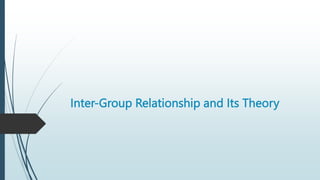 Inter-Group Relationship and Its Theory.pptx