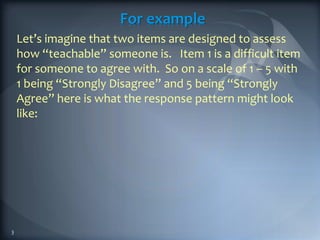 Inter item reliability with surveys | PPT